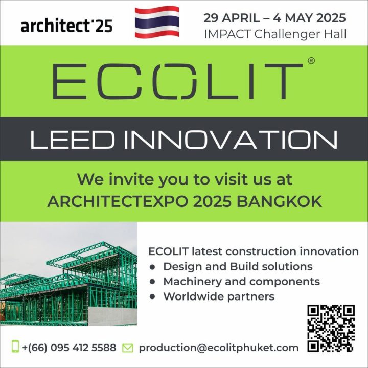 Ecolit USA - ARCHITECT '68 Prefab & Modular Homes in ASEAN